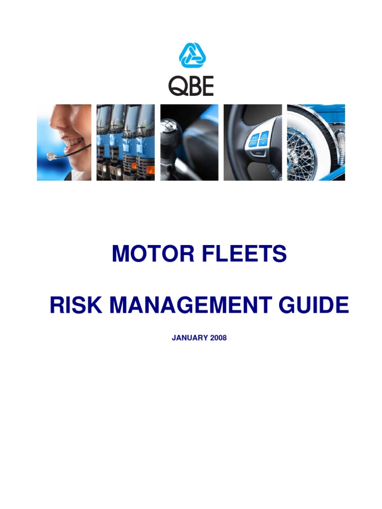 Risk Management For Motor Fleets | PDF | Traffic Collision | Driving
