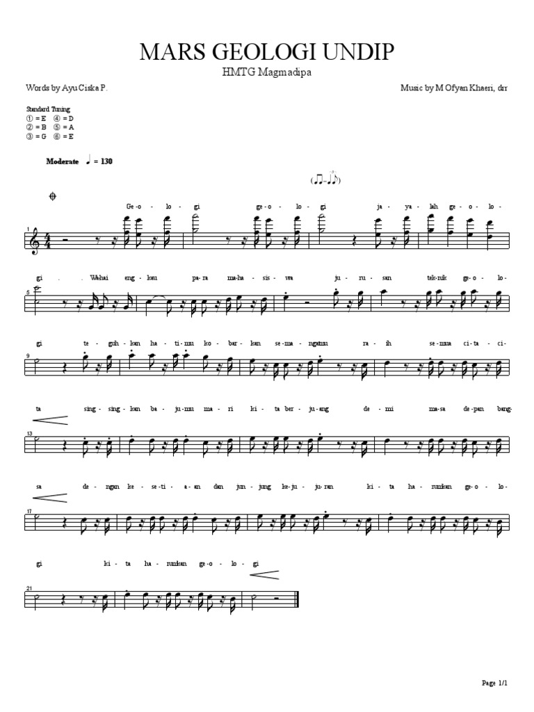 Mars Geologi Undip | PDF | Artes del Lenguaje y Comunicación