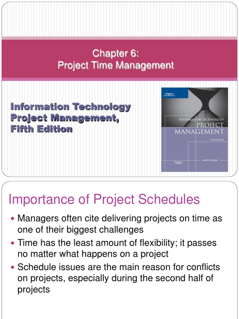 Project Time Management | PDF | Project Management | Systems Science