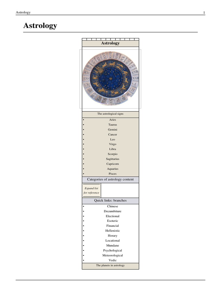Astrology | PDF | Astrology | Planets In Astrology