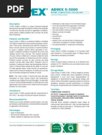 Xypex Concentrate Waterproofing Guide | PDF | Epoxy | Concrete