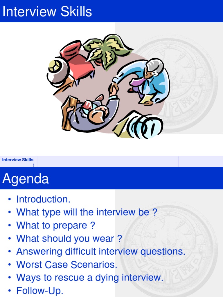 Interview Skills | PDF | Body Language | Employment
