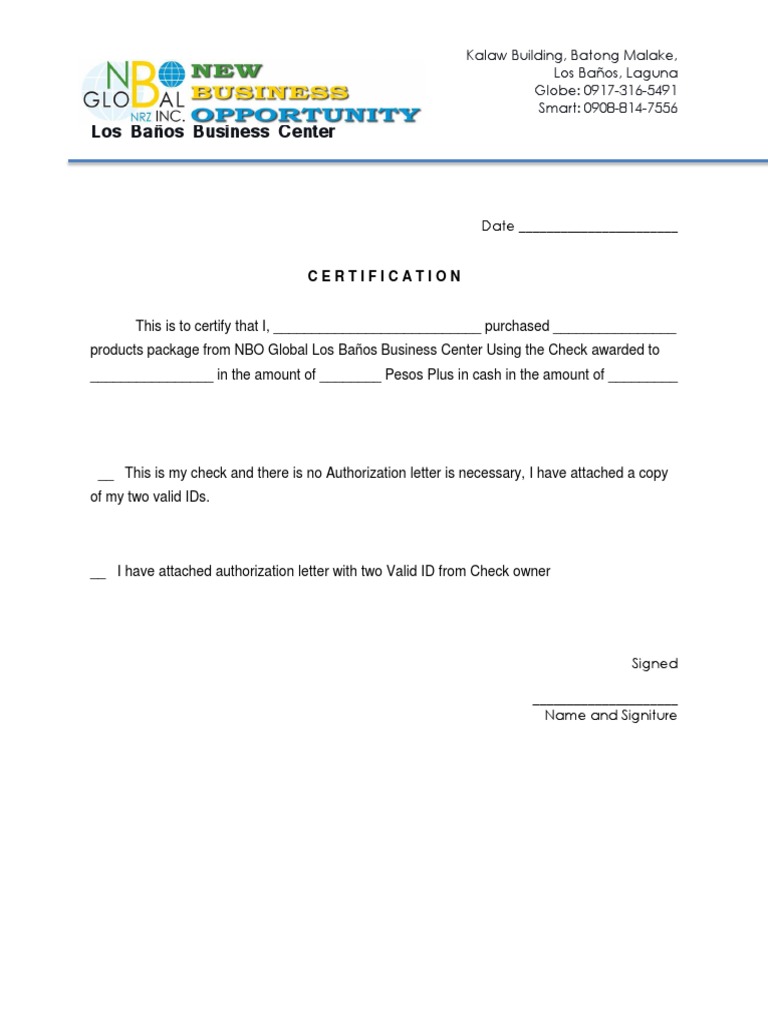 Certificate of Purchase Template | PDF