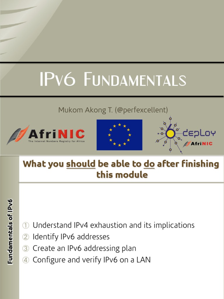 IPv6 Fundamentals | PDF | I Pv6 | Domain Name System