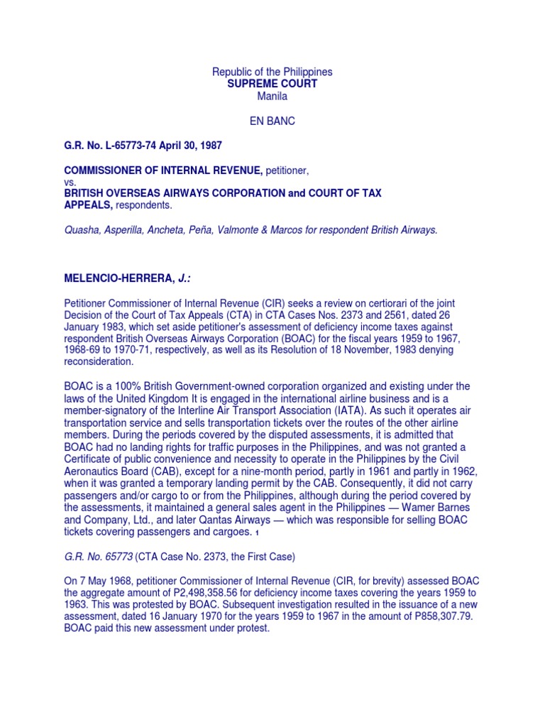 Cases Tax | PDF | Gross Income | Taxes