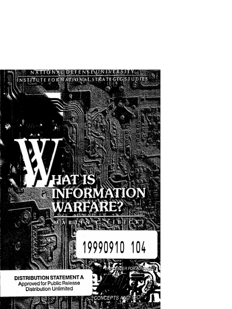 What Is Information Warfare | PDF | Electronic Warfare | Command And ...