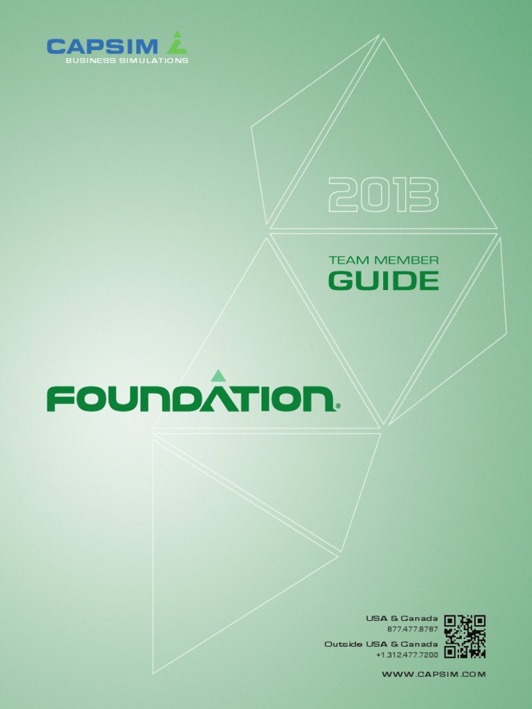 2013 Foundation Team Member Guide | PDF | Research And Development | Sales