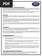 Approved Qualifications for AssocRICS | PDF | Real Estate Appraisal