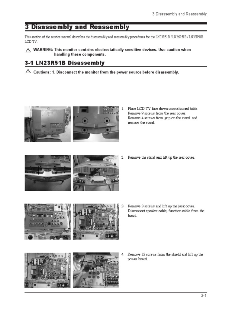 04 - Disassembly & Reassembly | PDF | Home & Garden | Computers