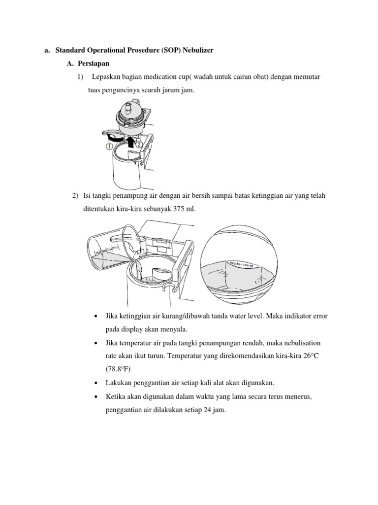 SOP Nebulizer | PDF