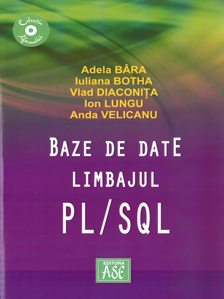 2 Baze Date. Limbajul PL SQL, 2009, 121675 | PDF