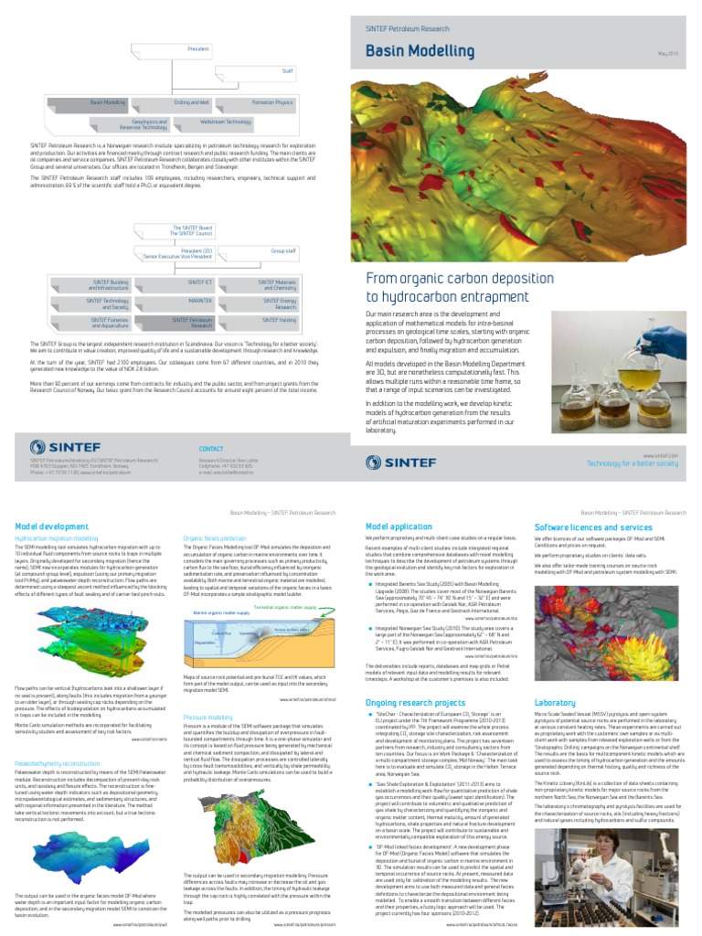 01 Basin Modelling | PDF | Sedimentary Rock | Oil Shale