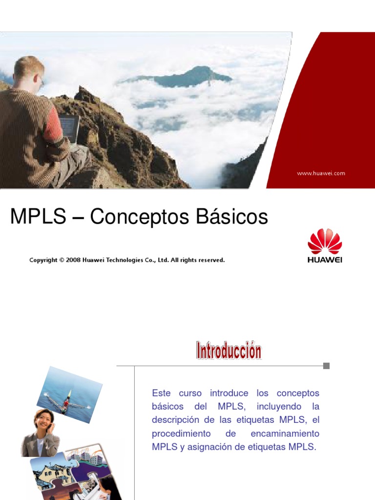 16 - MPLS Conceptos Básicos | PDF | Protocolos de internet | Enrutador (Computación)