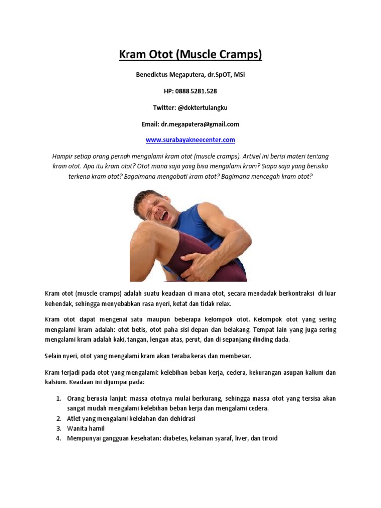 Kram Otot | PDF | Kesehatan Holistik