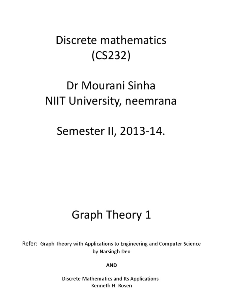 An Introduction To Graph Theory Concepts Including Isomorphism Subgraphs Paths And Connected 