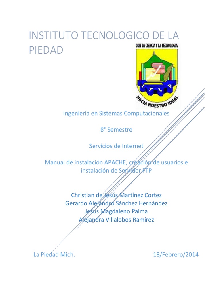 Manual Apache, Creacion de Usuarios y Servidor FTP | PDF | Directorio Activo | sistema de ...