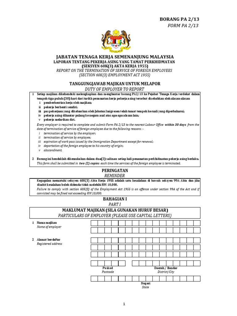 Jabatan Buruh Malaysia - easysitepizza