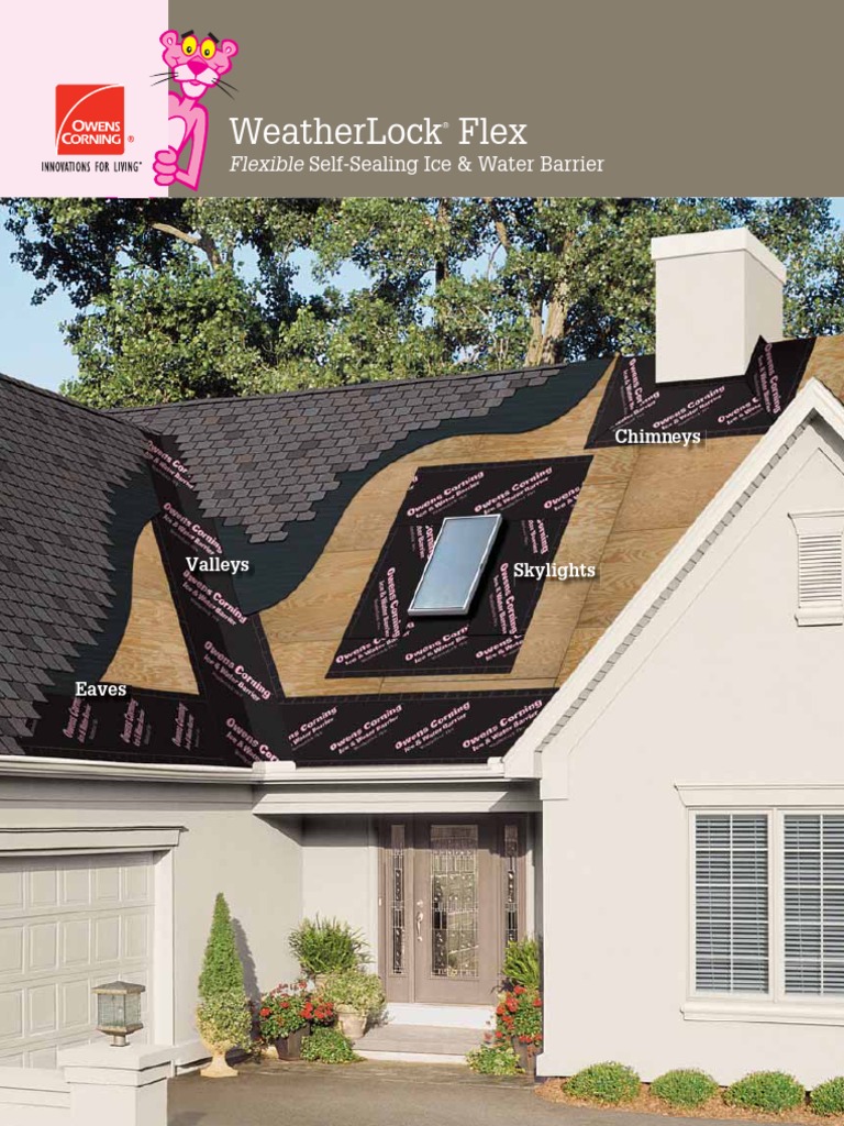 WeatherLock Flex Data Sheet | PDF | Roof | Architectural Design