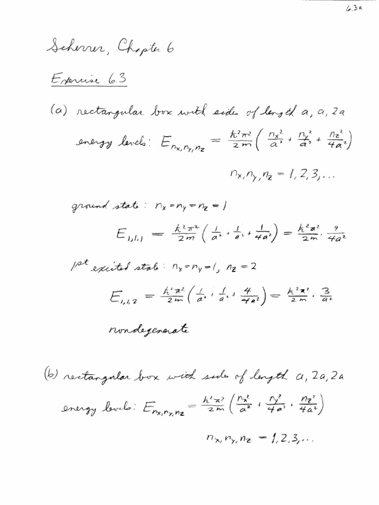 Scherrer Quantum Physics Solutions Chapter 7 | PDF