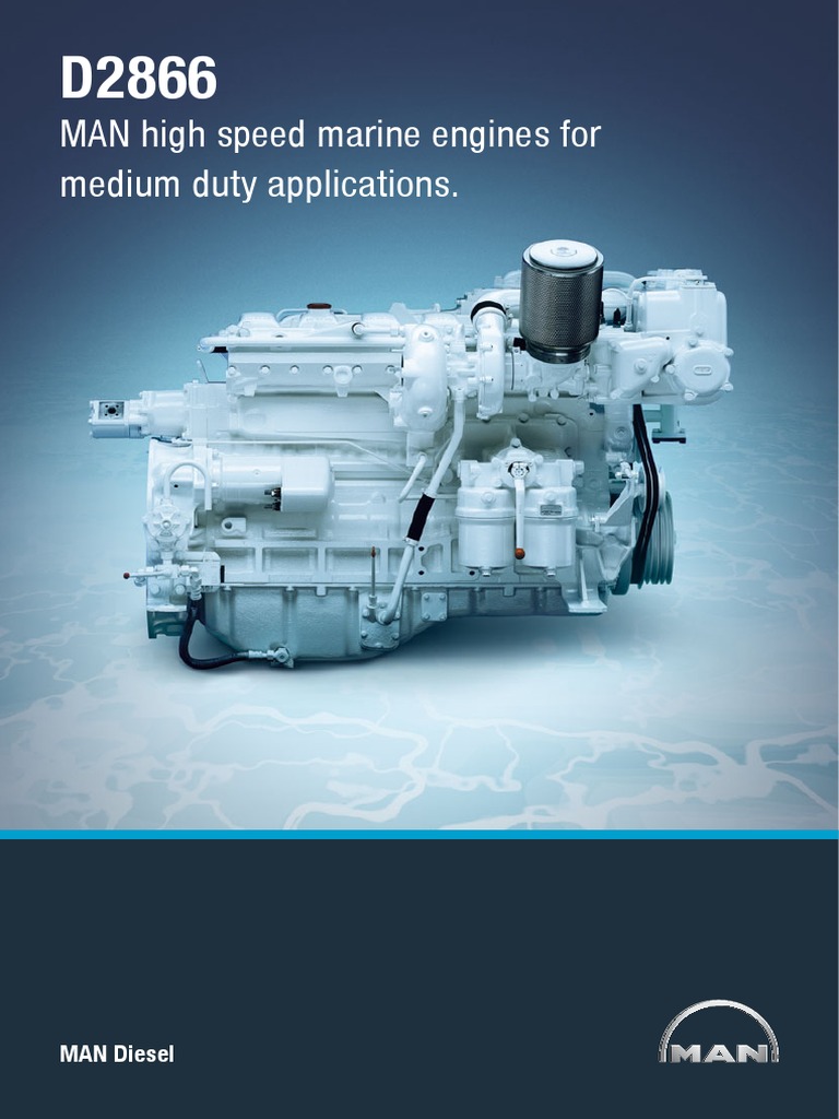 MAN D2866 Marine Engine Specifications | PDF | Diesel Engine | Marine ...