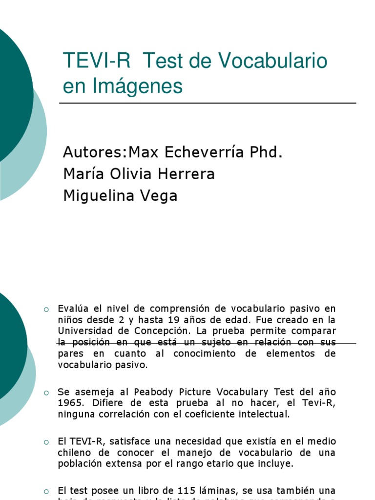 Tevi R | PDF | Ciencia cognitiva | Cognición