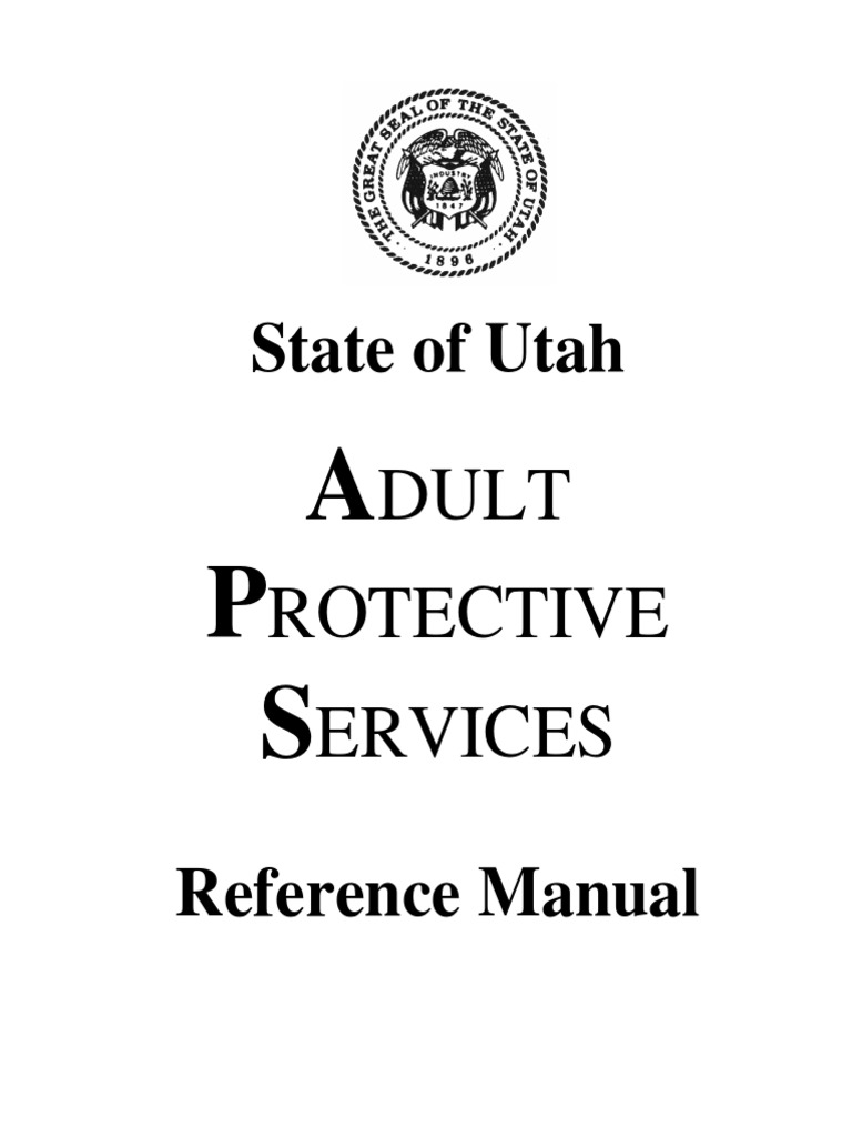 Vulnerable Adult Act. Utah Code | Download Free PDF | Conservatorship ...