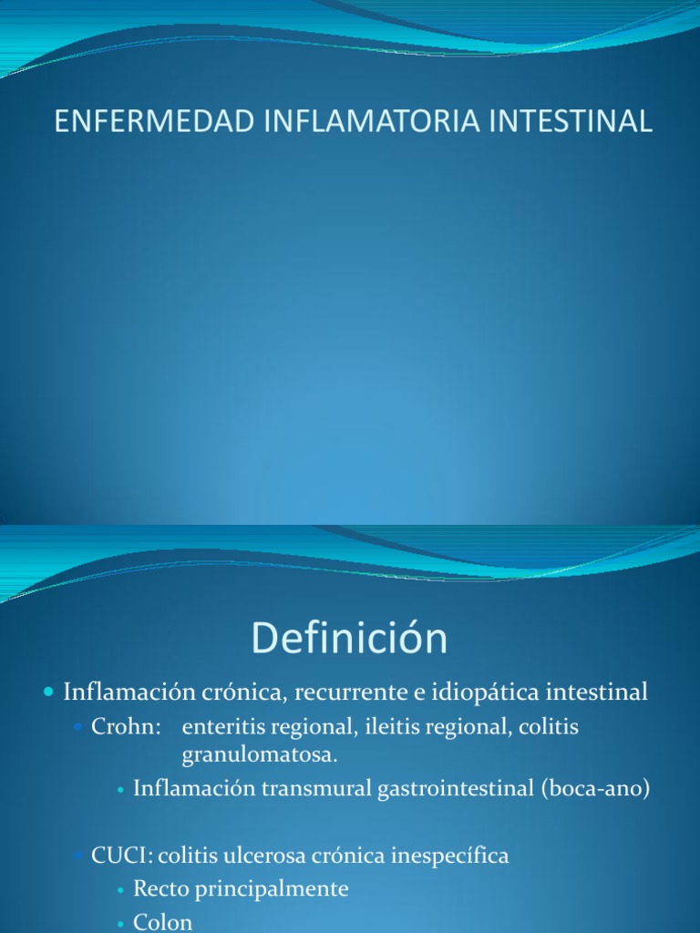 Enfermedad Inflamatoria Intestinal: Guía Completa | PDF | Enfermedad de ...