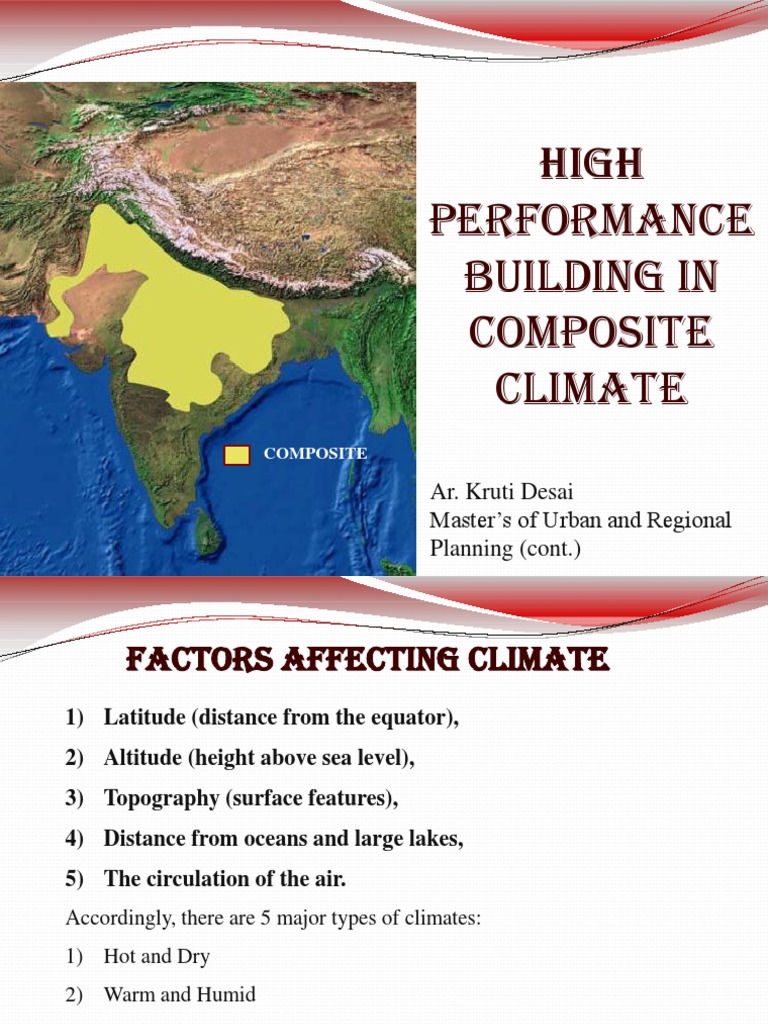 Composite Climate Building Guide | PDF | Science & Mathematics ...