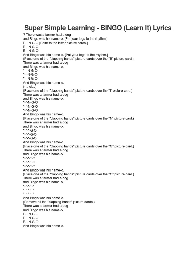 Super Simple Learning | PDF | Folk Songs | Songs