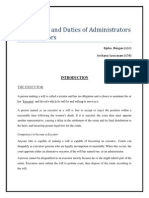 Letter of Appointment of Executor | PDF | Probate | Will And Testament