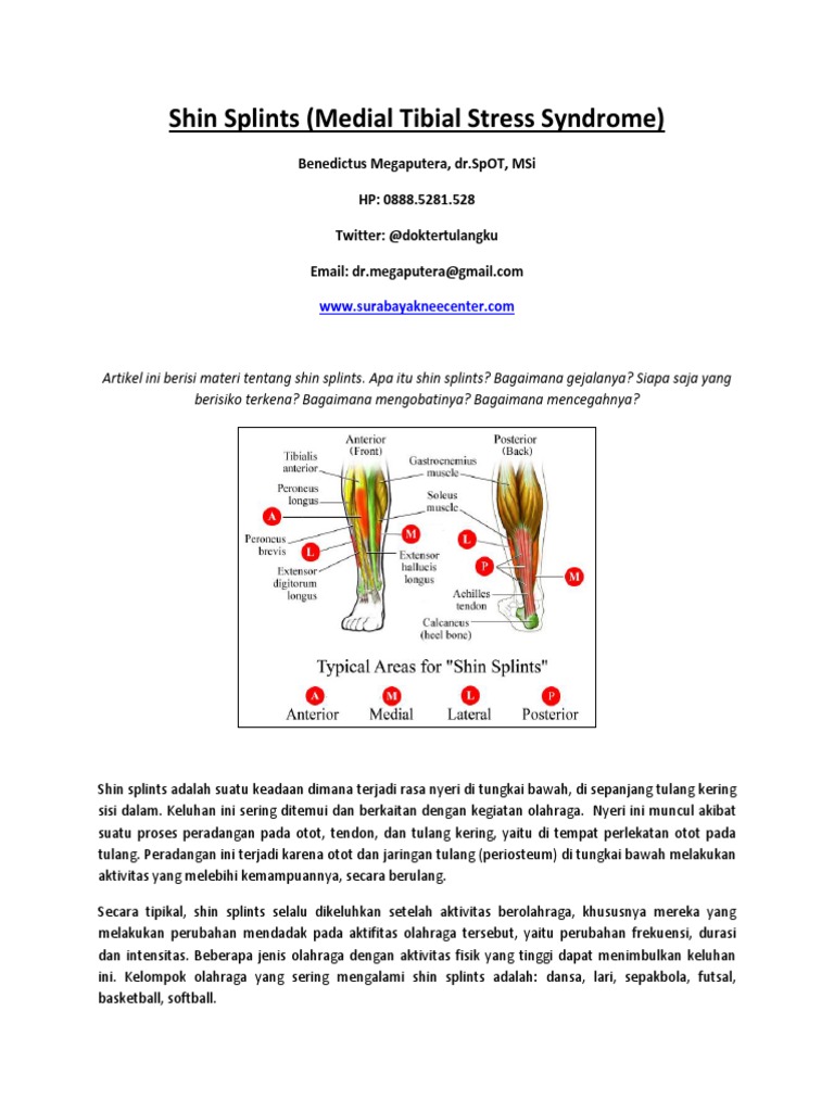Panduan Lengkap tentang Shin Splints | PDF