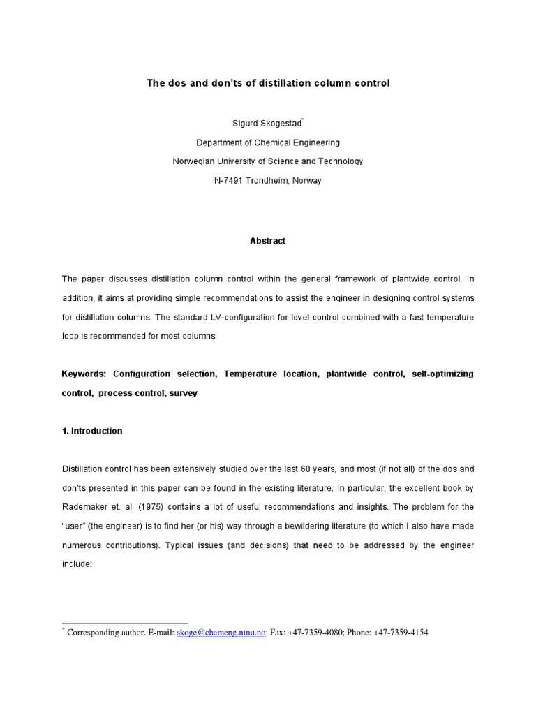 Dist06 Extended | PDF | Distillation | Mathematical Optimization