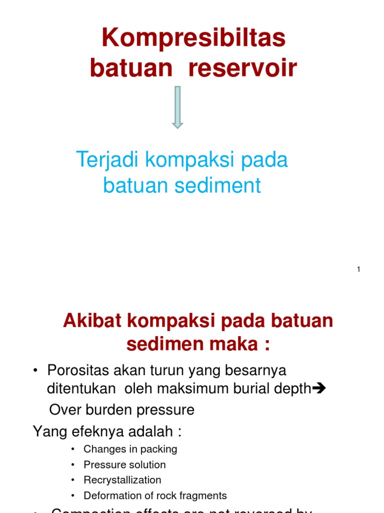 Kompresibilitas | PDF | Porosity | Petroleum Reservoir