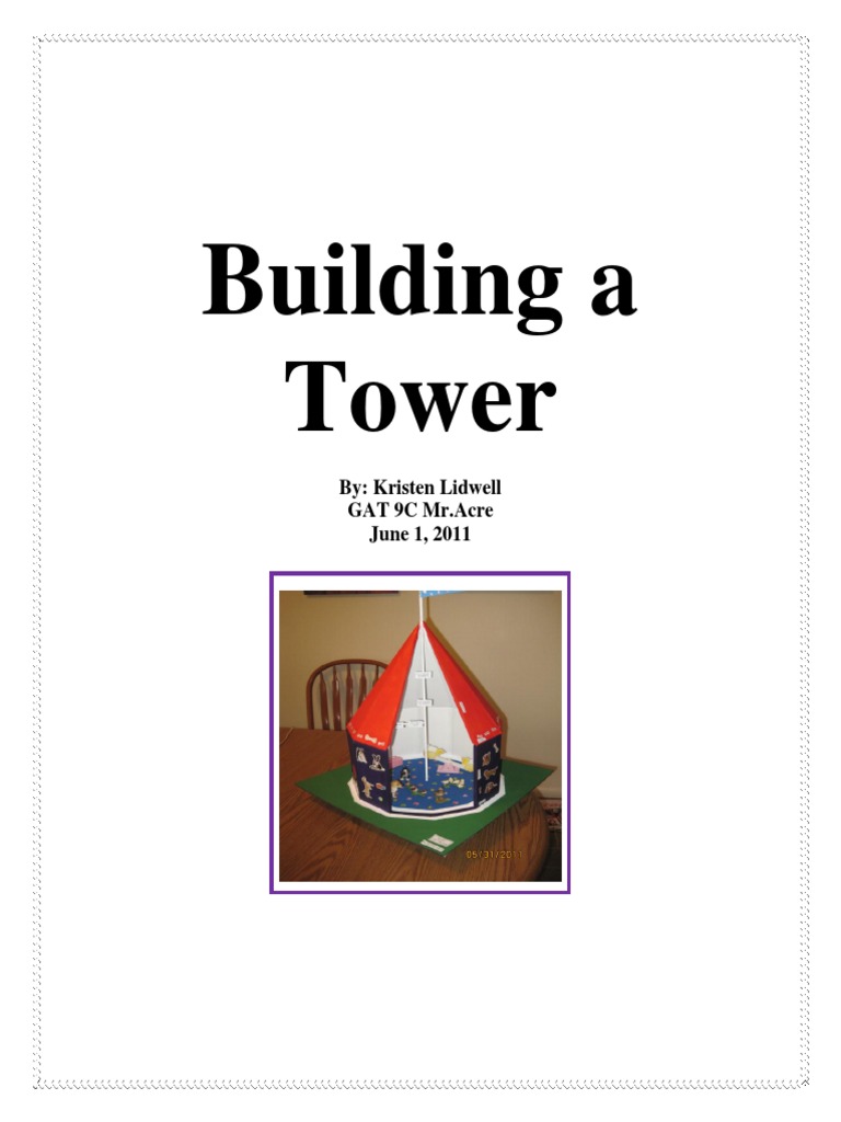 Title Page For Tower | PDF