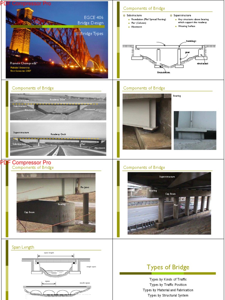 Bridge Types | PDF | Bridge | Prestressed Concrete