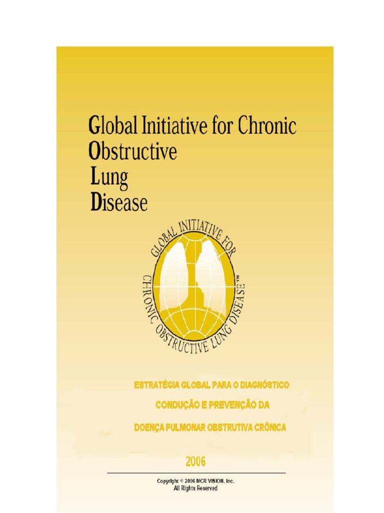 GOLD Report Portugues Mais Respeitada Guideline Dpoc | PDF | Chronic ...