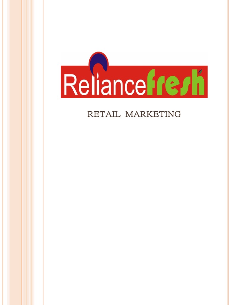 Reliance Fresh | PDF