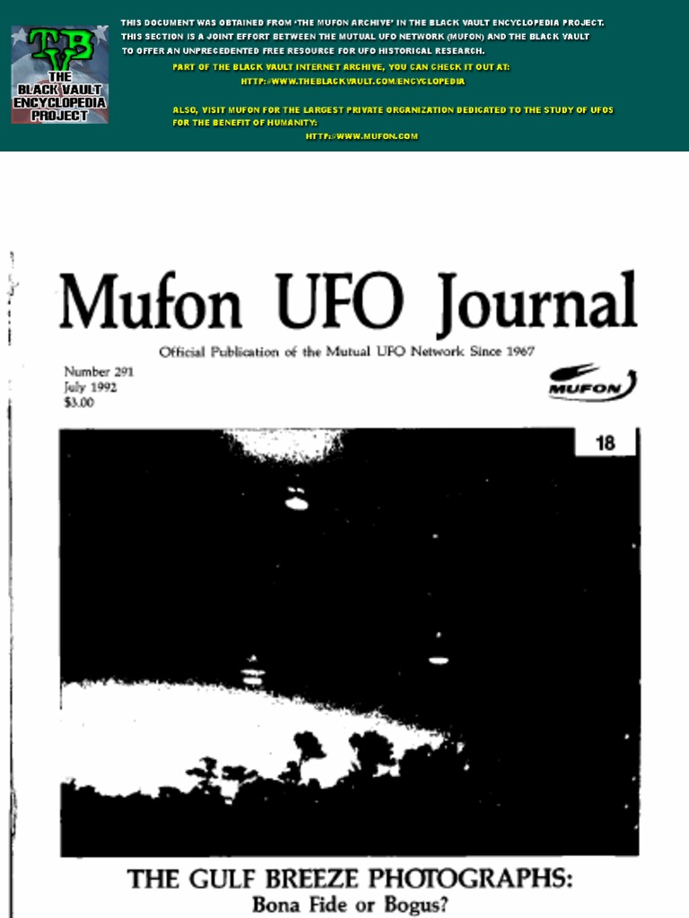 Mufon UFO Journal | PDF | Exposure (Photography) | Camera