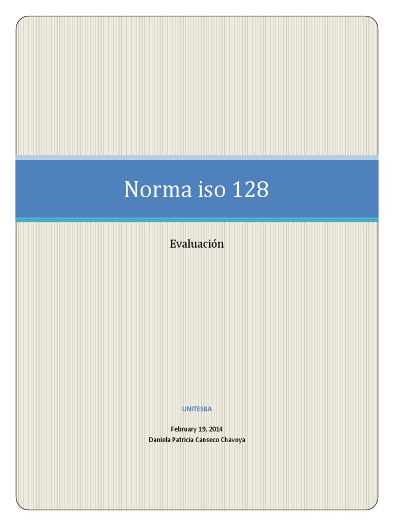 Normas Iso | PDF | Norma (Matemáticas) | Dibujo