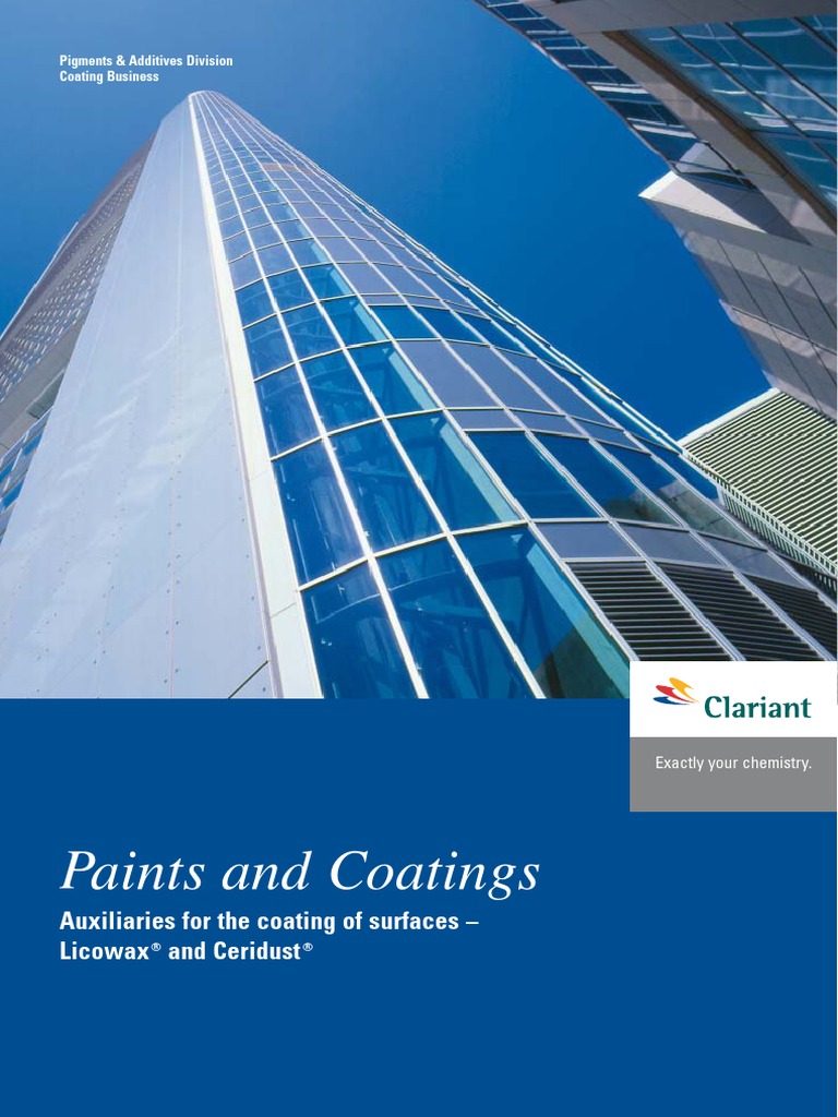 Clariant | PDF | Wax | Paint