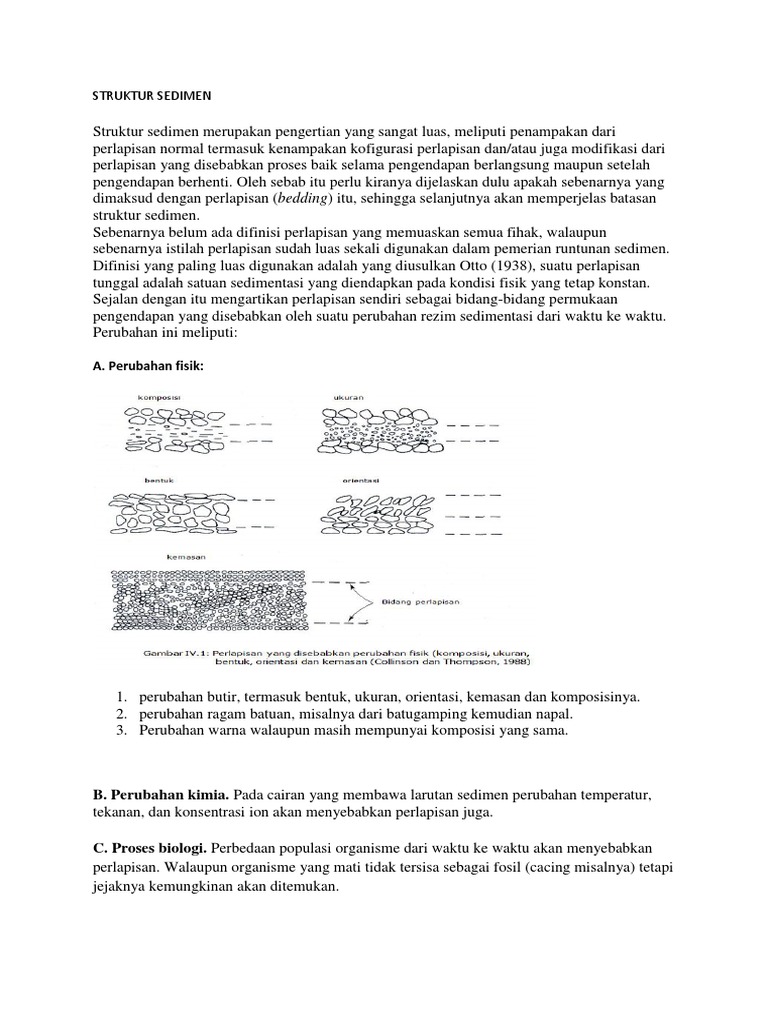 Struktur Sedimen | PDF