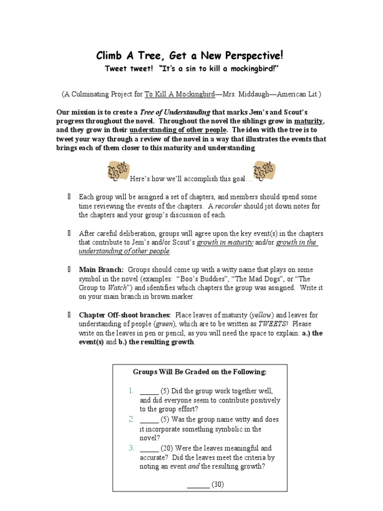 Tree of Understanding: Mockingbird Project | PDF