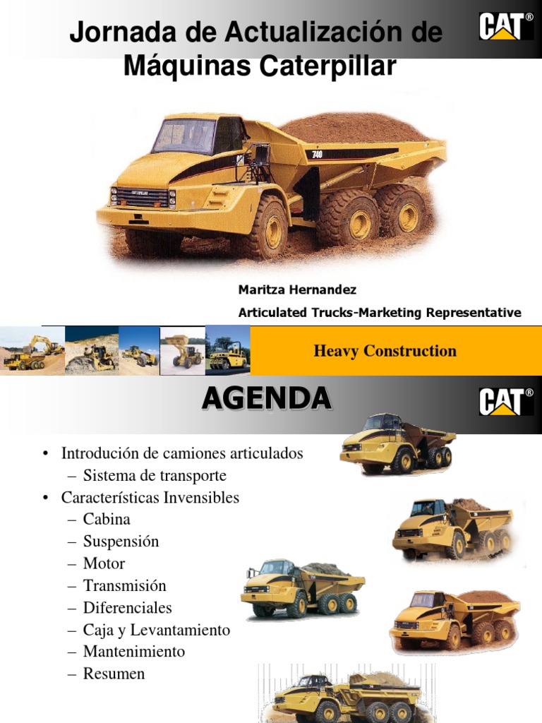 Jornada de Actualización de Máquinas Caterpillar: Heavy Construction ...