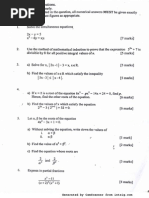Full Solutions 2018: Mathematics Paper 2 | PDF | Rotation | Space