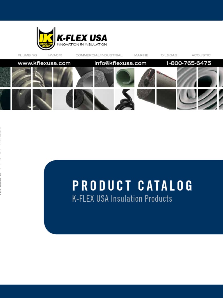 K-Flex Product Catalog | PDF | Duct (Flow) | Pipe (Fluid Conveyance)