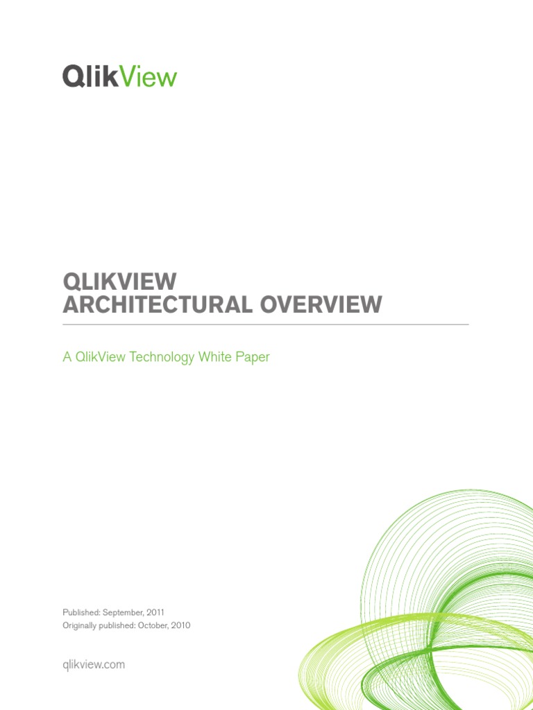 QlikView Architectural Overview | PDF