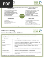 Managing Risk with the IPDE Process | PDF | Traffic | Visual Perception