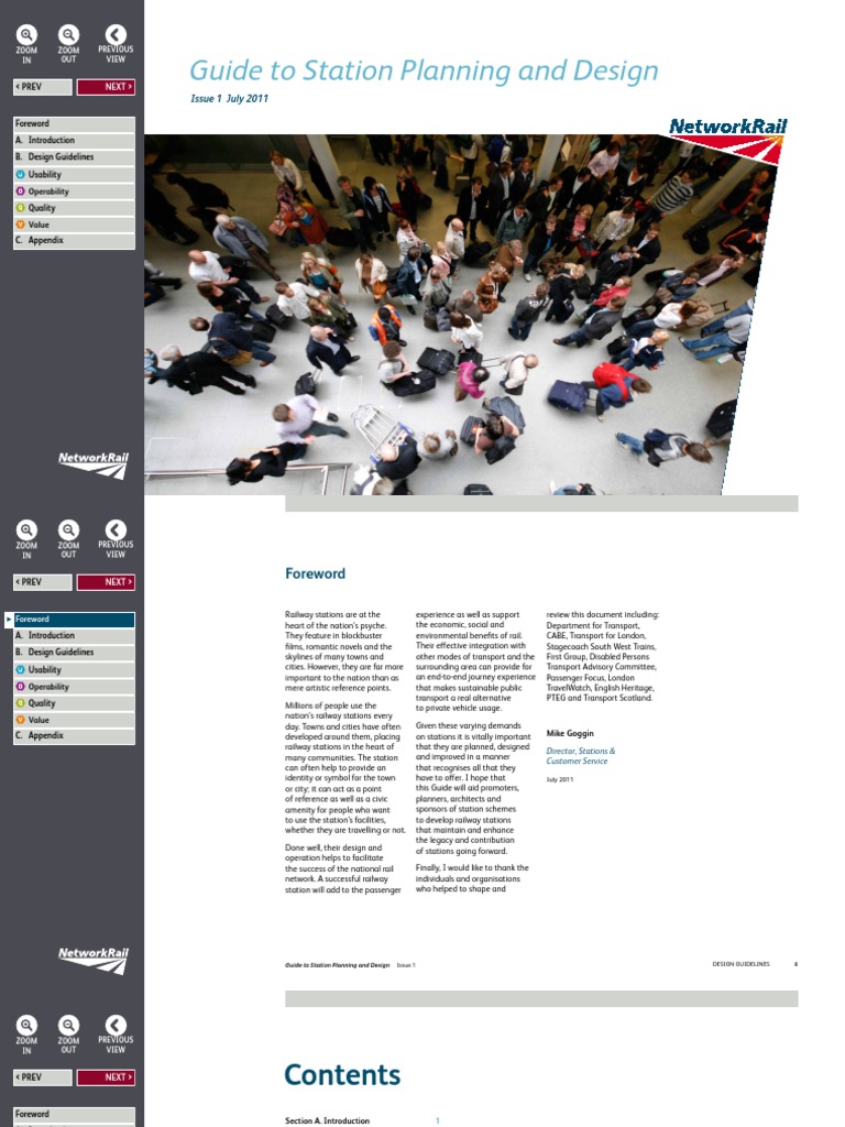 Guide To Station Planning and Design | PDF | Accessibility | Train Station