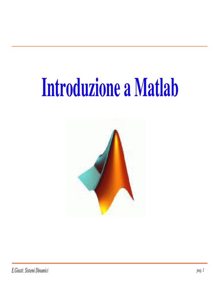 Intro Matlab Ely | PDF
