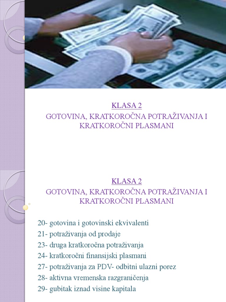 Vje - Be - br.3 (3), Slajdoci, Finansijsko Racunovodstvo, Vjezbem Prezentacija | PDF